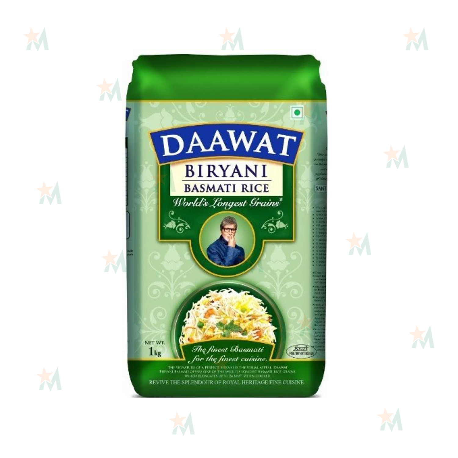 Daawat Biryani Basmati Rice 1 KG - Star Mart