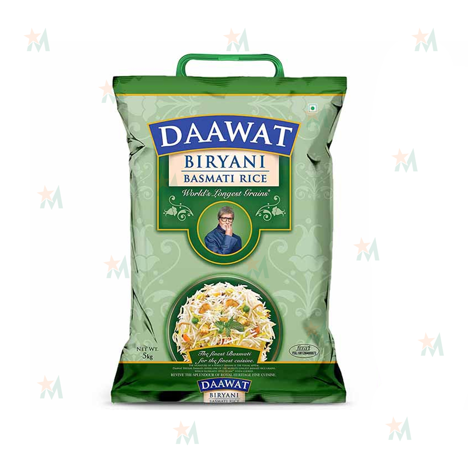 Daawat Biryani Basmati Rice 5 KG - Star Mart