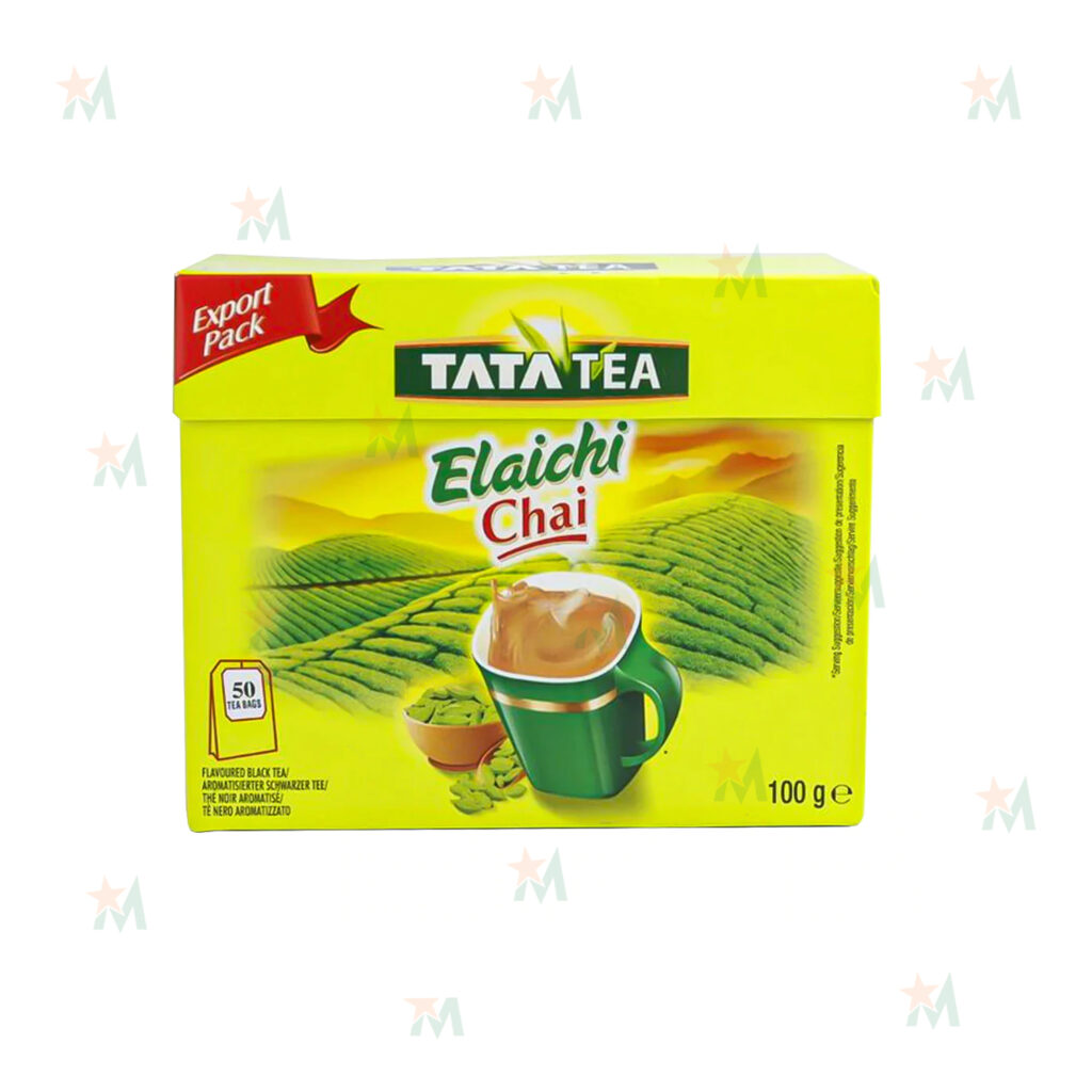 Tata Tea Elaichi Tea Bags (50 Bags) - Star Mart